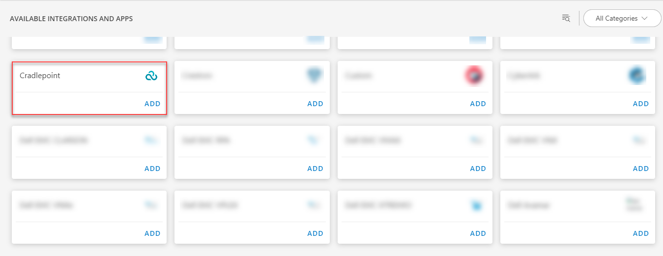 Cradlepoint | OpsRamp Documentation